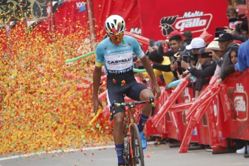 Cristian Yesid Bustos achieves first Colombian victory in the Cycling ...