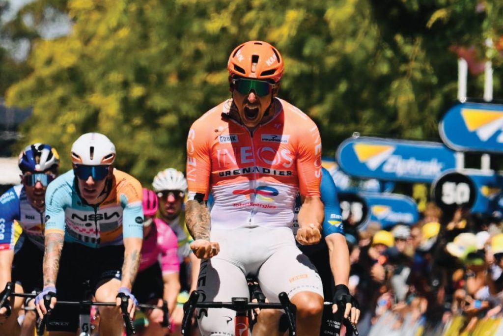 Sam Welsford takes a comfortable victory in the third stage of the 2026 ...